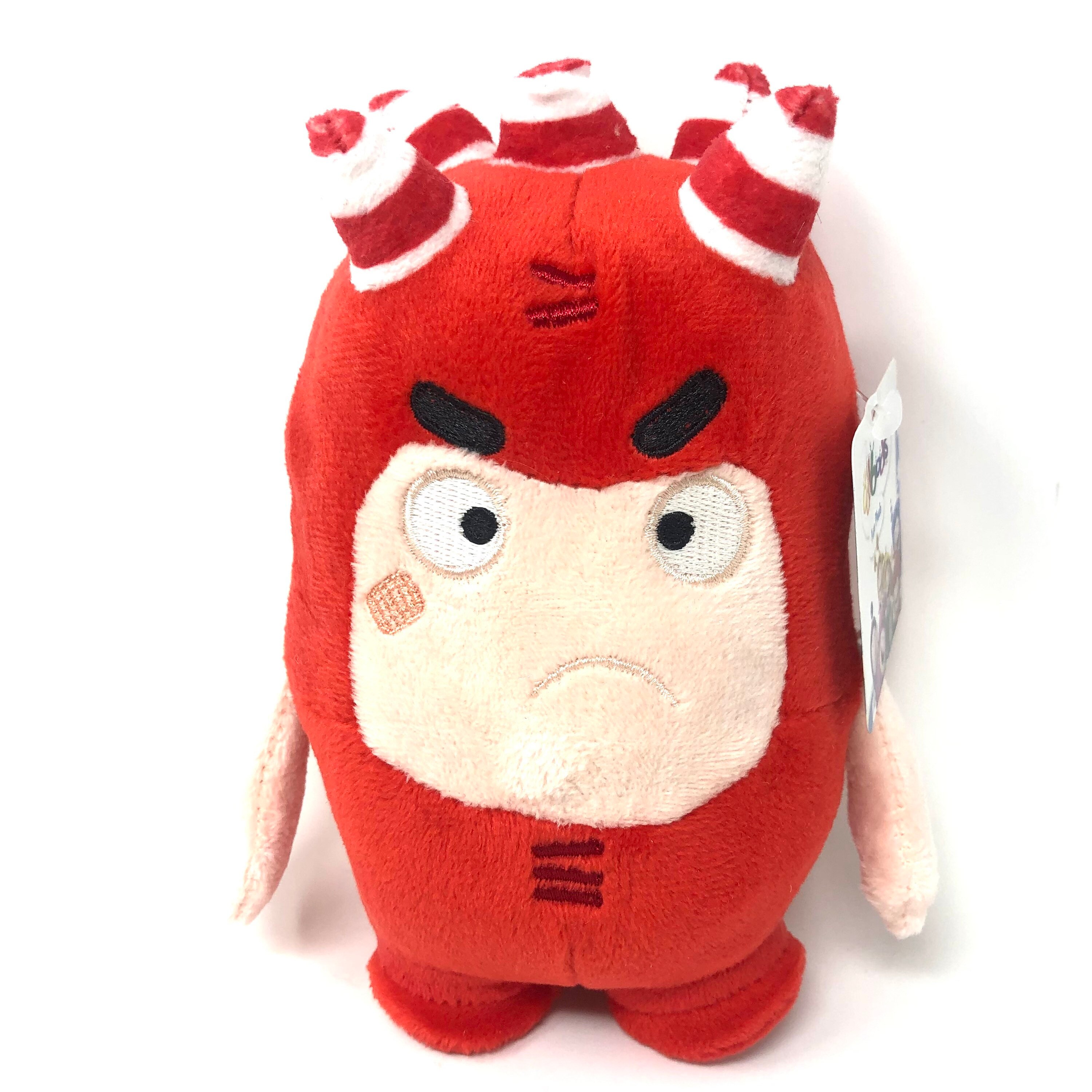 Oddbods Red Fuse Soft Stuffed Plush Toy 6 | Etsy