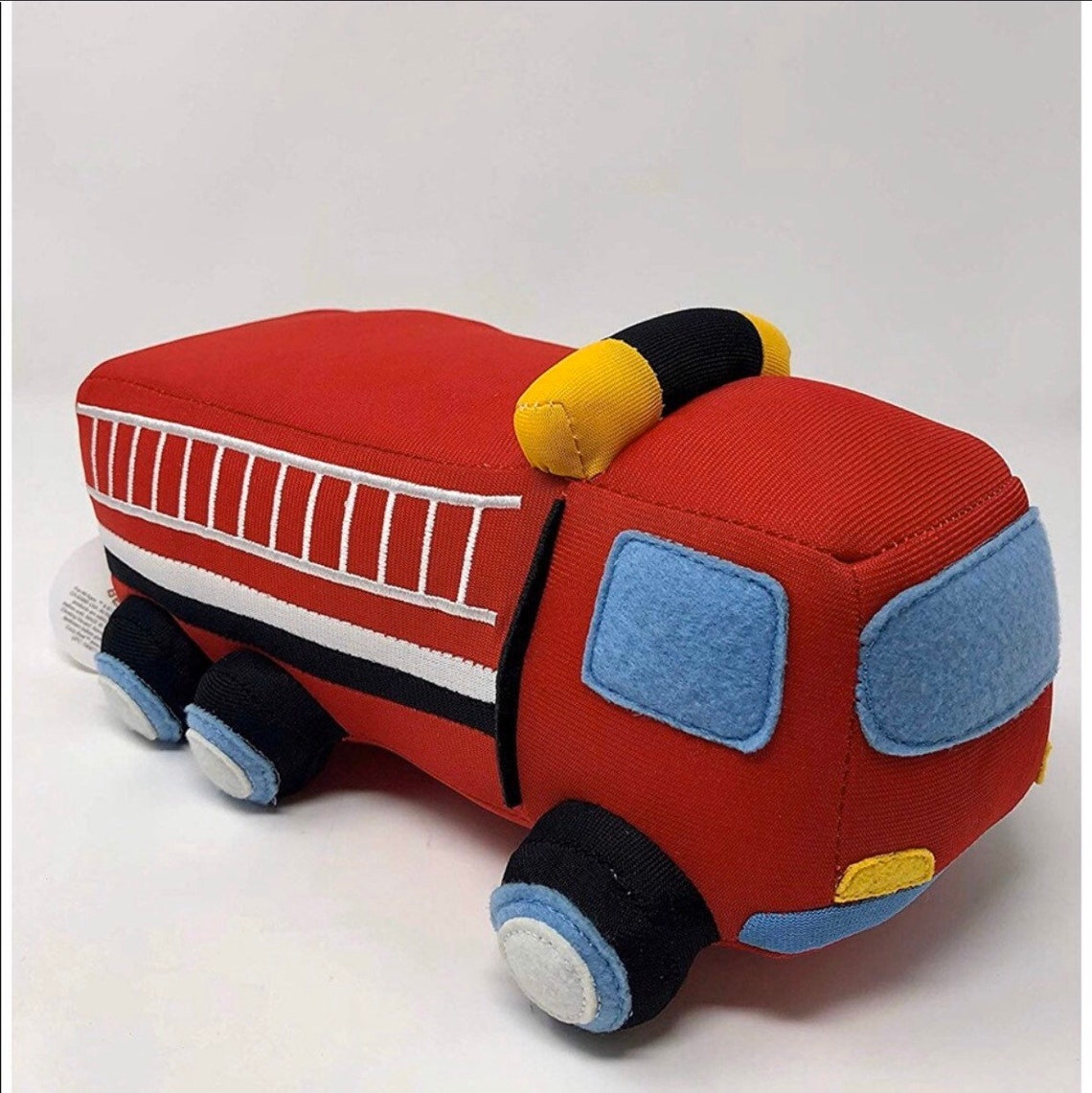 Red Fire Truck Engine Plush Toy 10 | Etsy