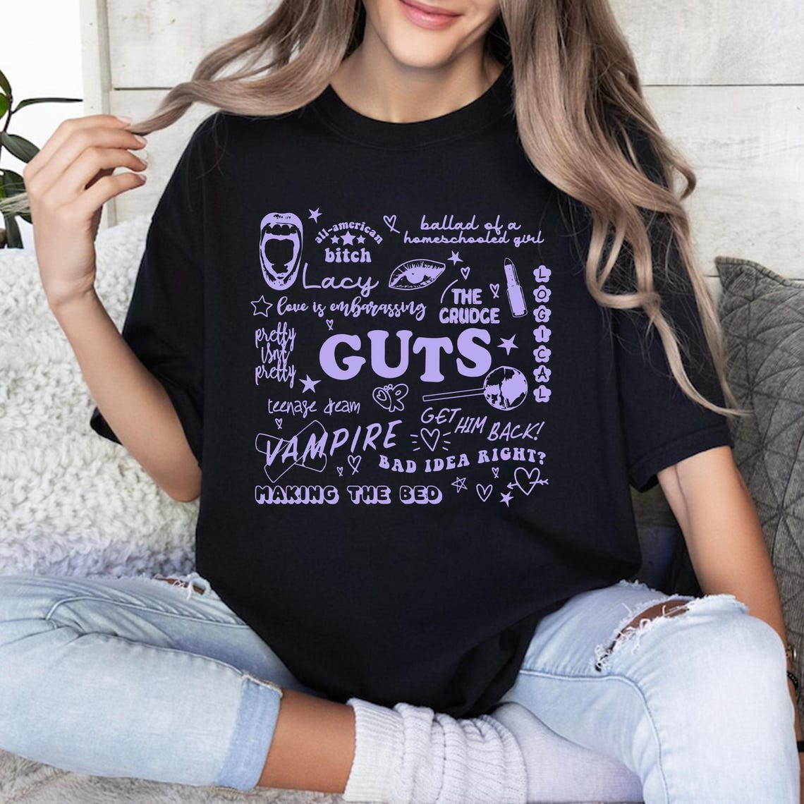 Olivia - GUTS Track List - PNG Digital Download - Cricut + Silhouette ...