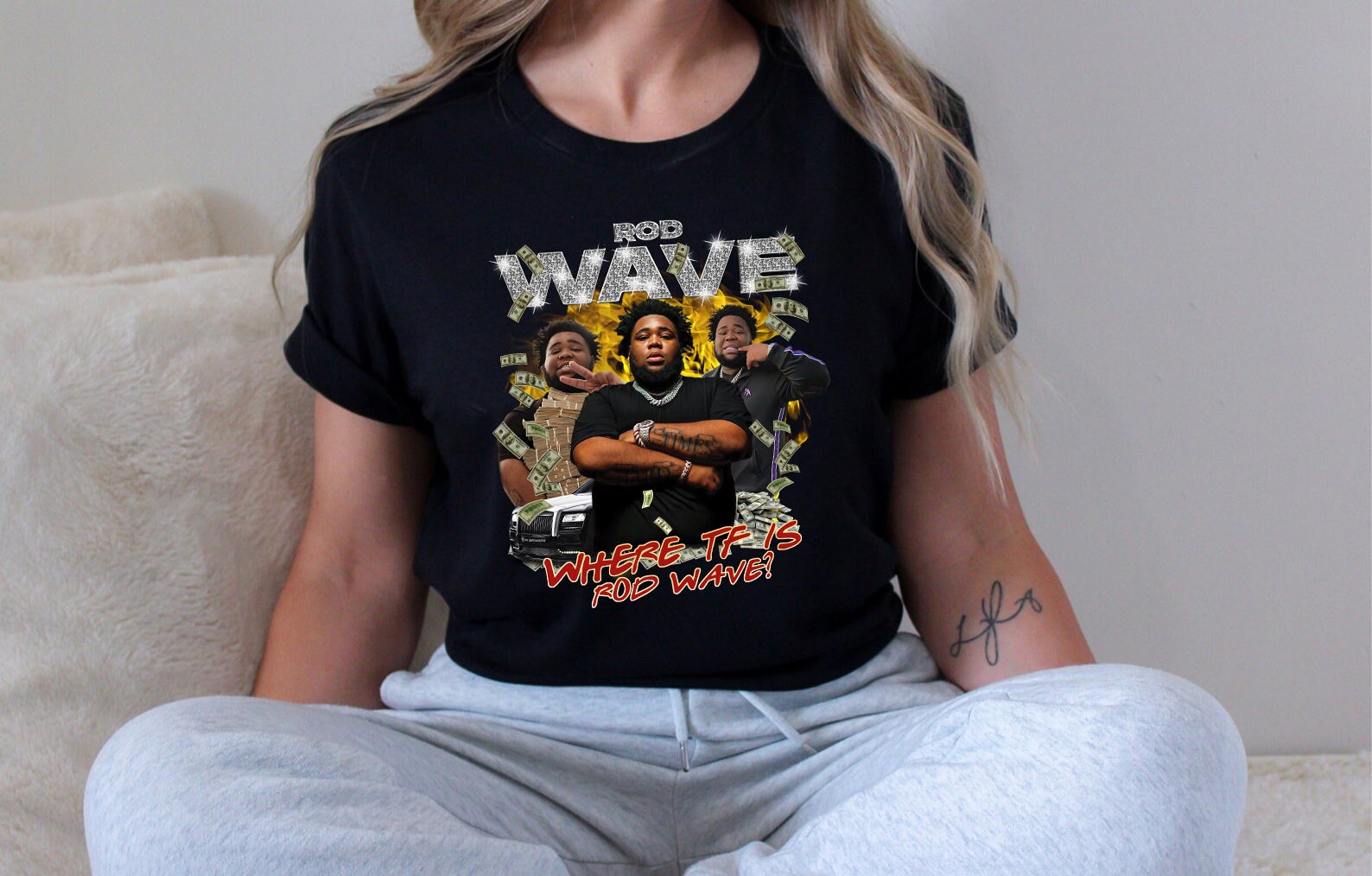 Rod Wave Shirt Retro Rod Wave Nostalgia Tour Sweatshirt Rod - Etsy UK