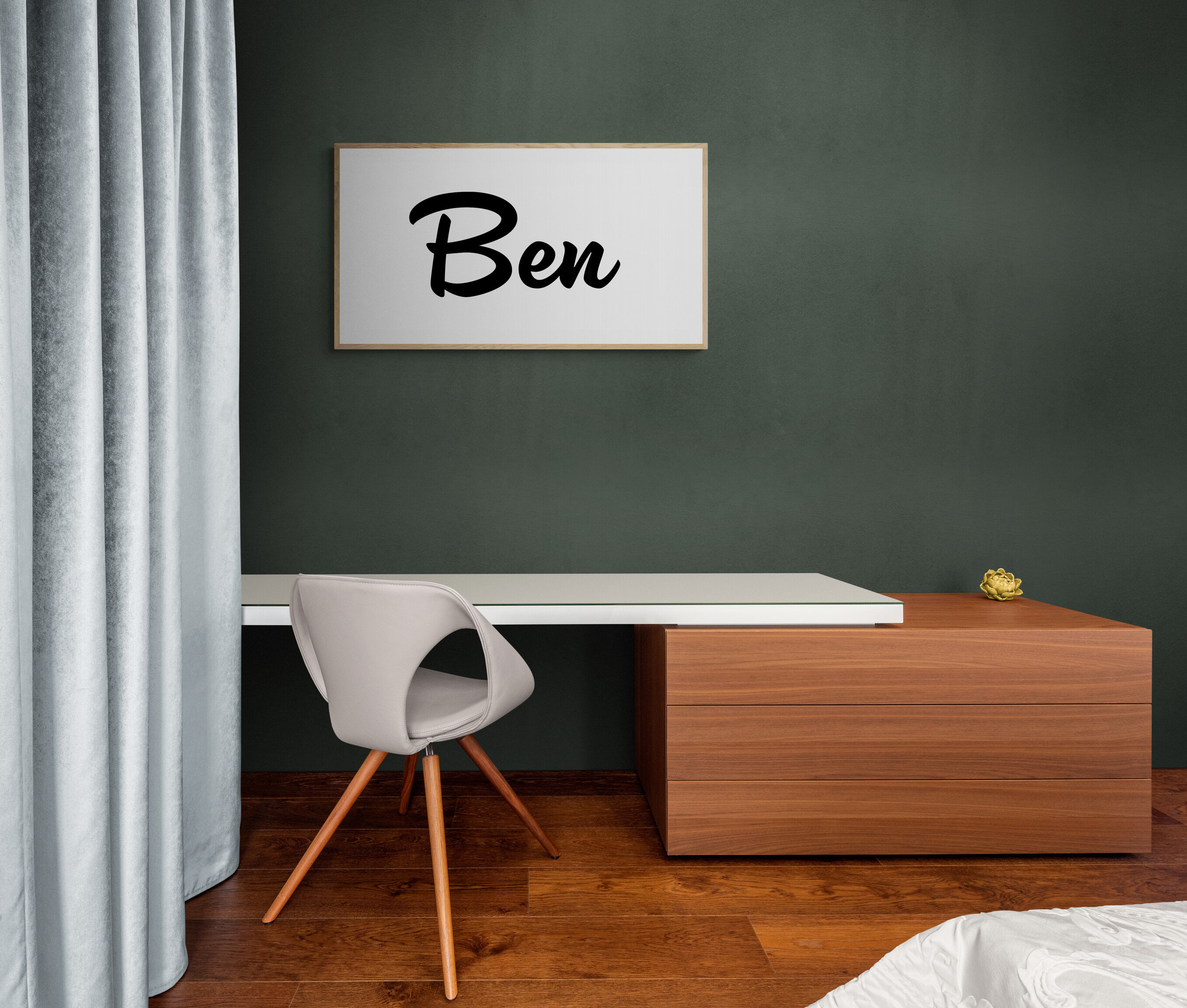 Ben in Cursive, Digital File in Svg Ai Dxf Eps Png Jpg Format Clipart ...