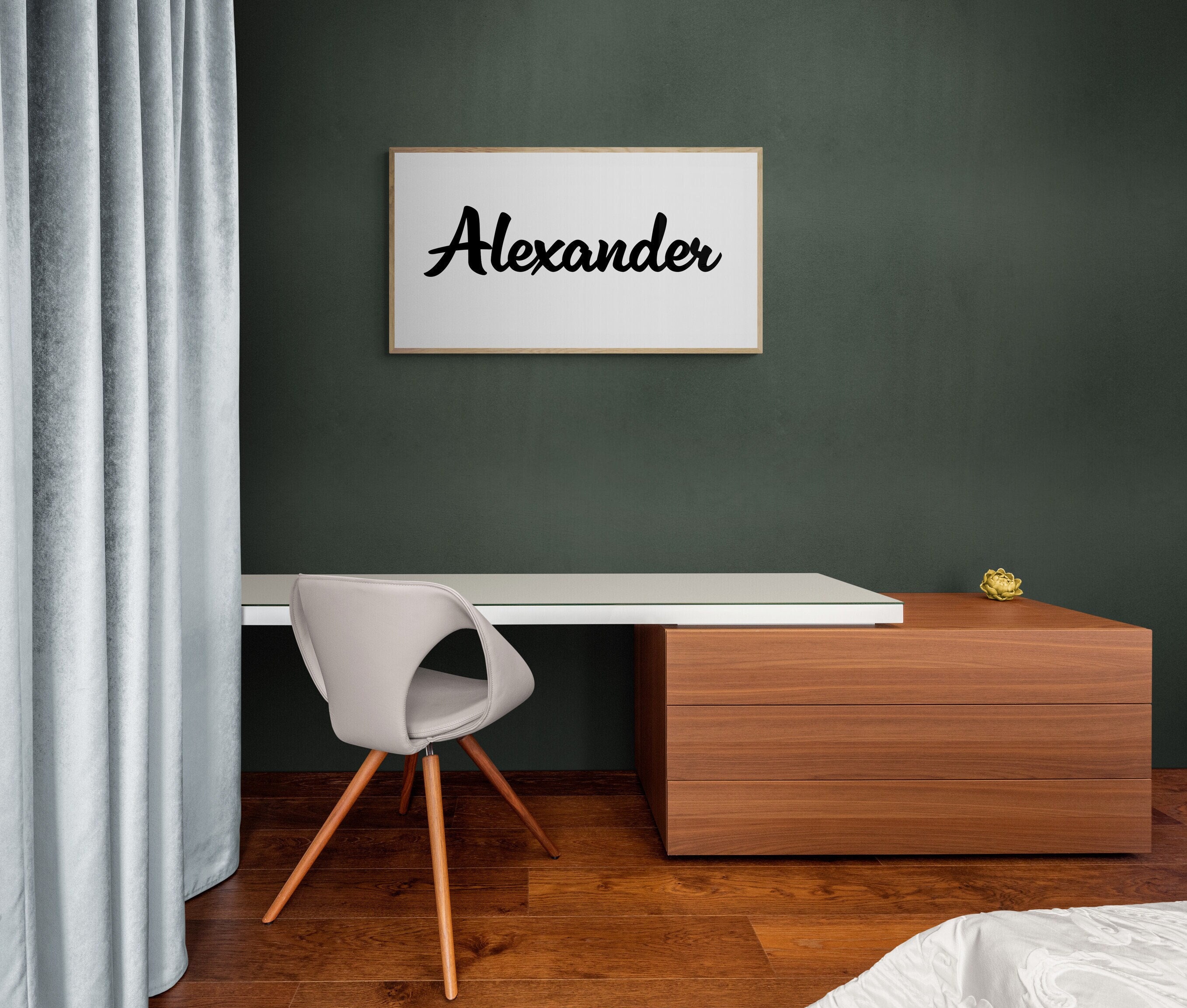 Alexander Svg Ai Dxf Eps Png Jpg File Boys Name Cricut Glowforge and ...