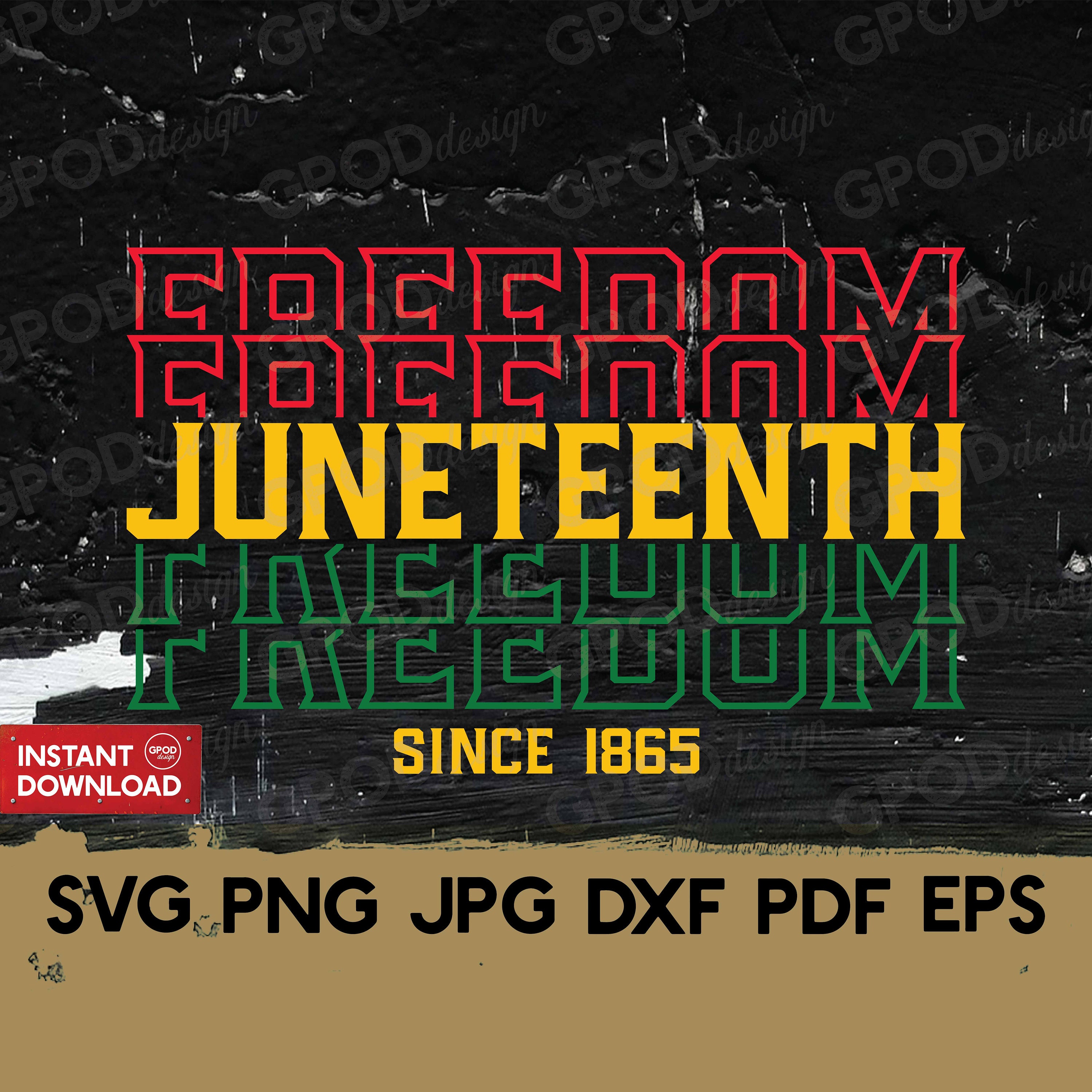 Juneteenth SVG Freedom Juneteenth Svg Clipart for - Etsy