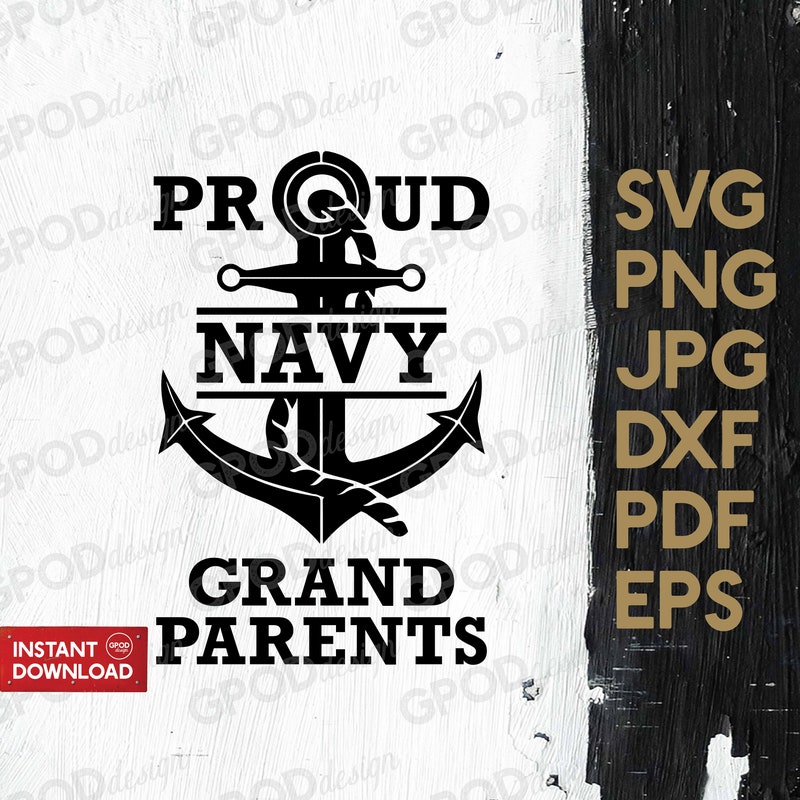 Navy Svg - Etsy