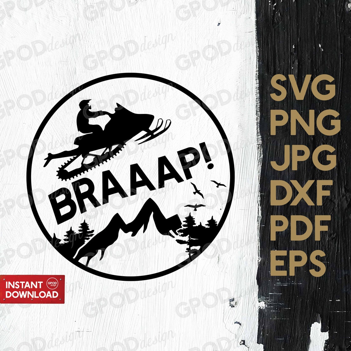 Snowmobile Braaap SVG Snowmobile Life Svg Snowmobile Svg - Etsy
