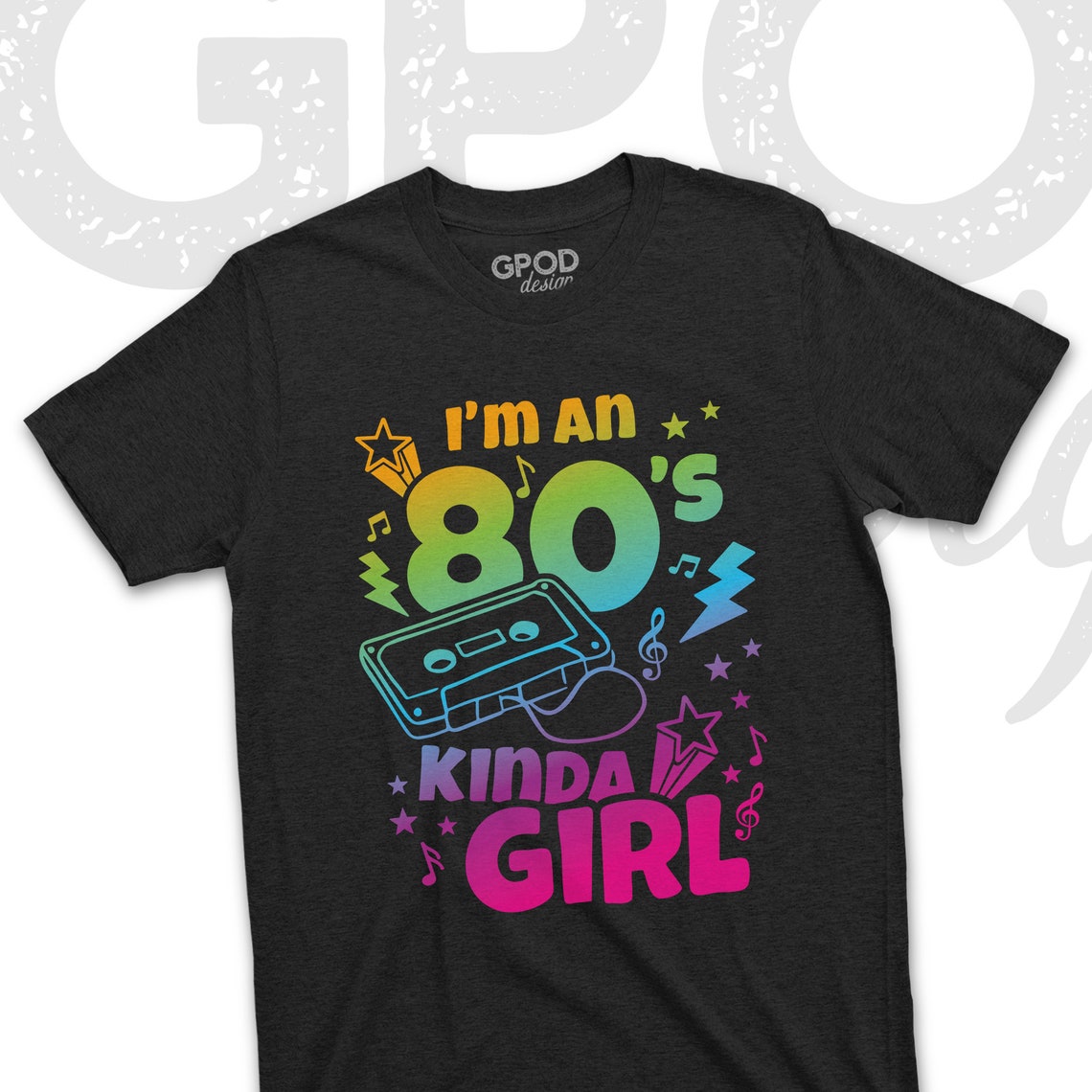 I'm an 80s Kinda Girl SVG 80s Vibe Svg Clipart for - Etsy