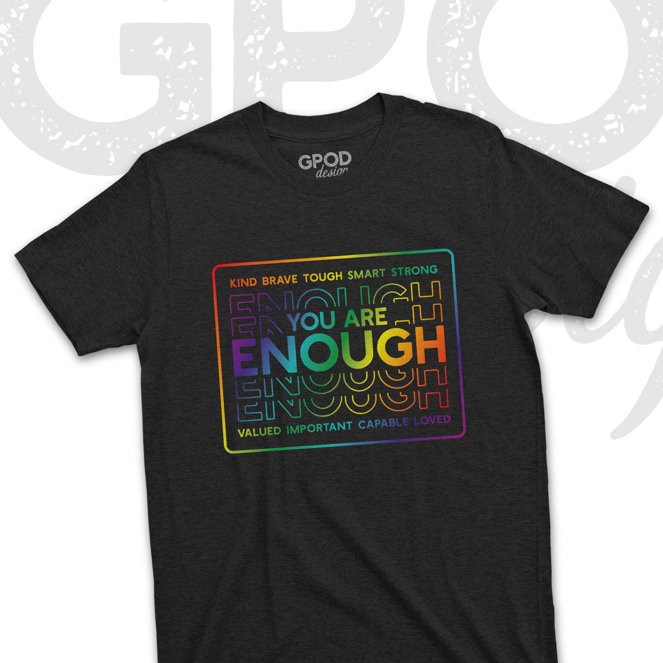 You Are Enough LGBTQ SVG LGBTQ Pride Svg Clipart for Cricut - Etsy