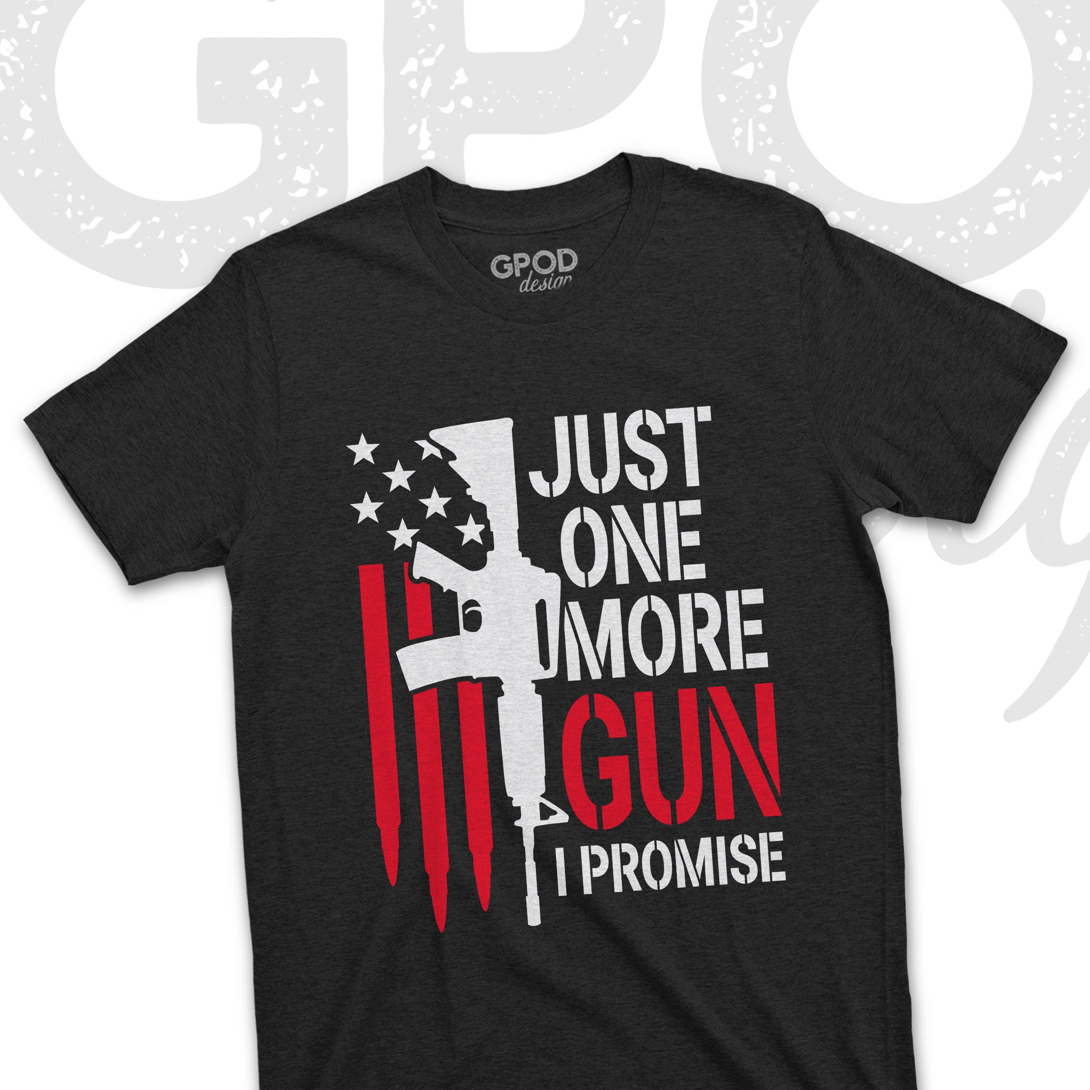 Just One More Gun I Promise SVG AR-15 Flag svg Clipart für - Etsy.de