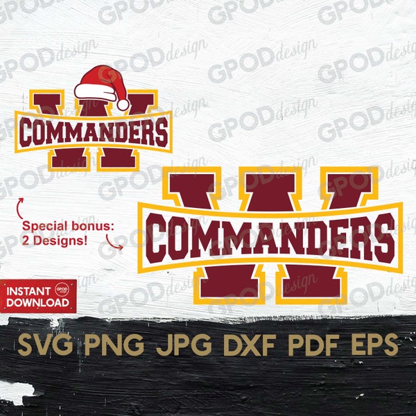 Washington Commanders for Cricut - Etsy