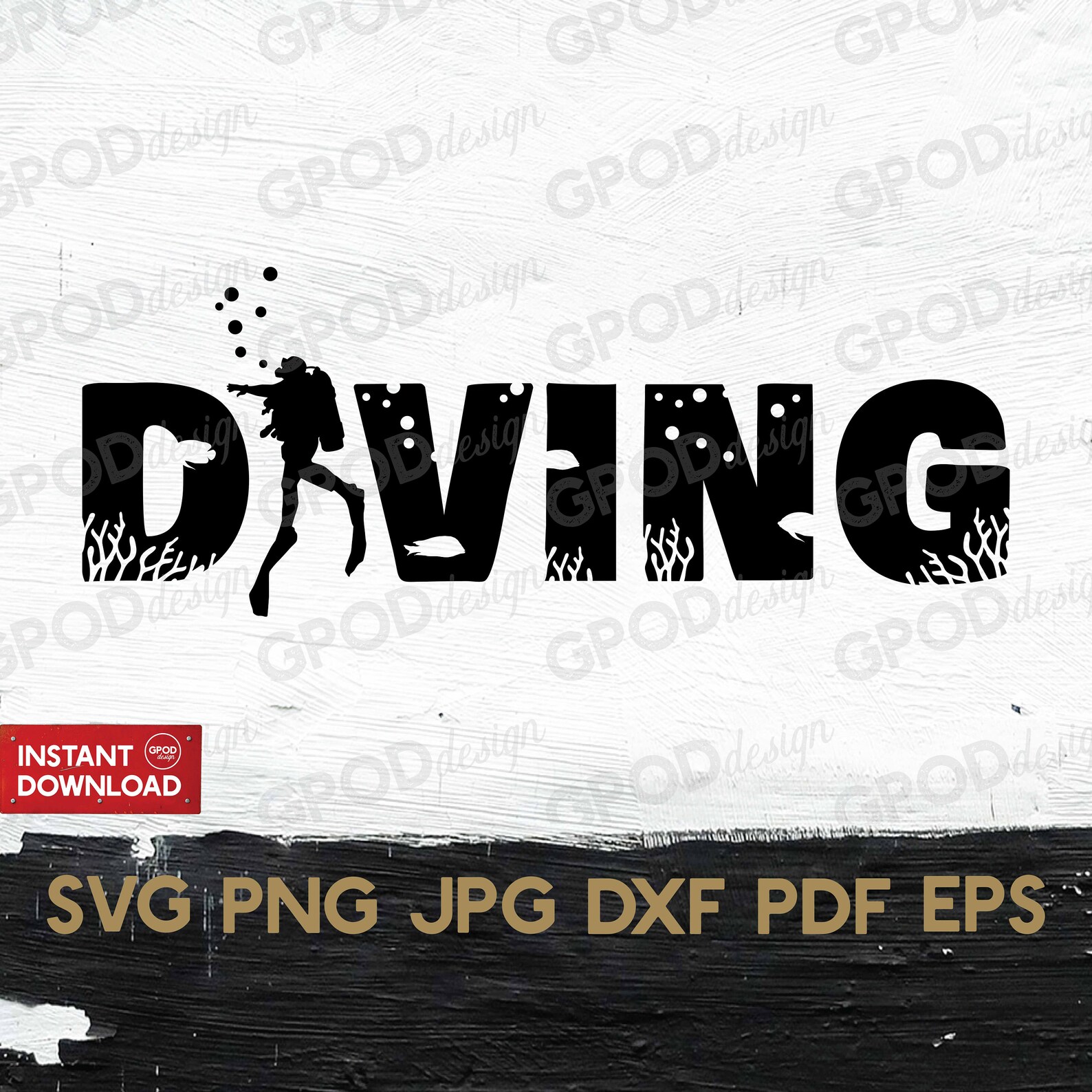 Scuba Diving SVG Diver Tank Clipart for Cricut Scuba Life - Etsy