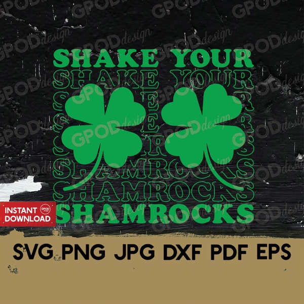 Shamrock Svg - Etsy