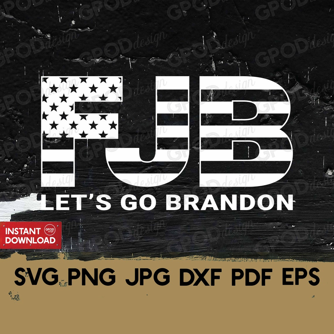 FJB America Flag SVG Politic Flag Svg Clipart for Cricut - Etsy