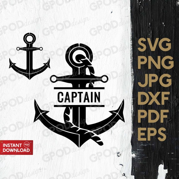 Boat Captain Svg - Etsy