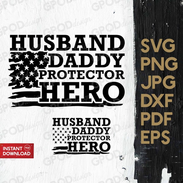 Daddy Flag Svg - Etsy