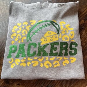 Packers Leopard SVG, Packers Football Svg, Clipart for Cricut, Packers ...