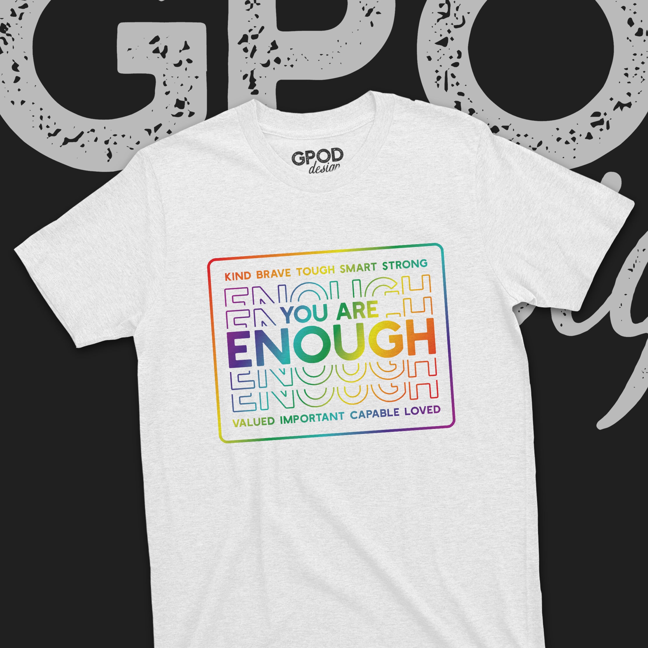 You Are Enough LGBTQ SVG LGBTQ Pride Svg Clipart for Cricut - Etsy