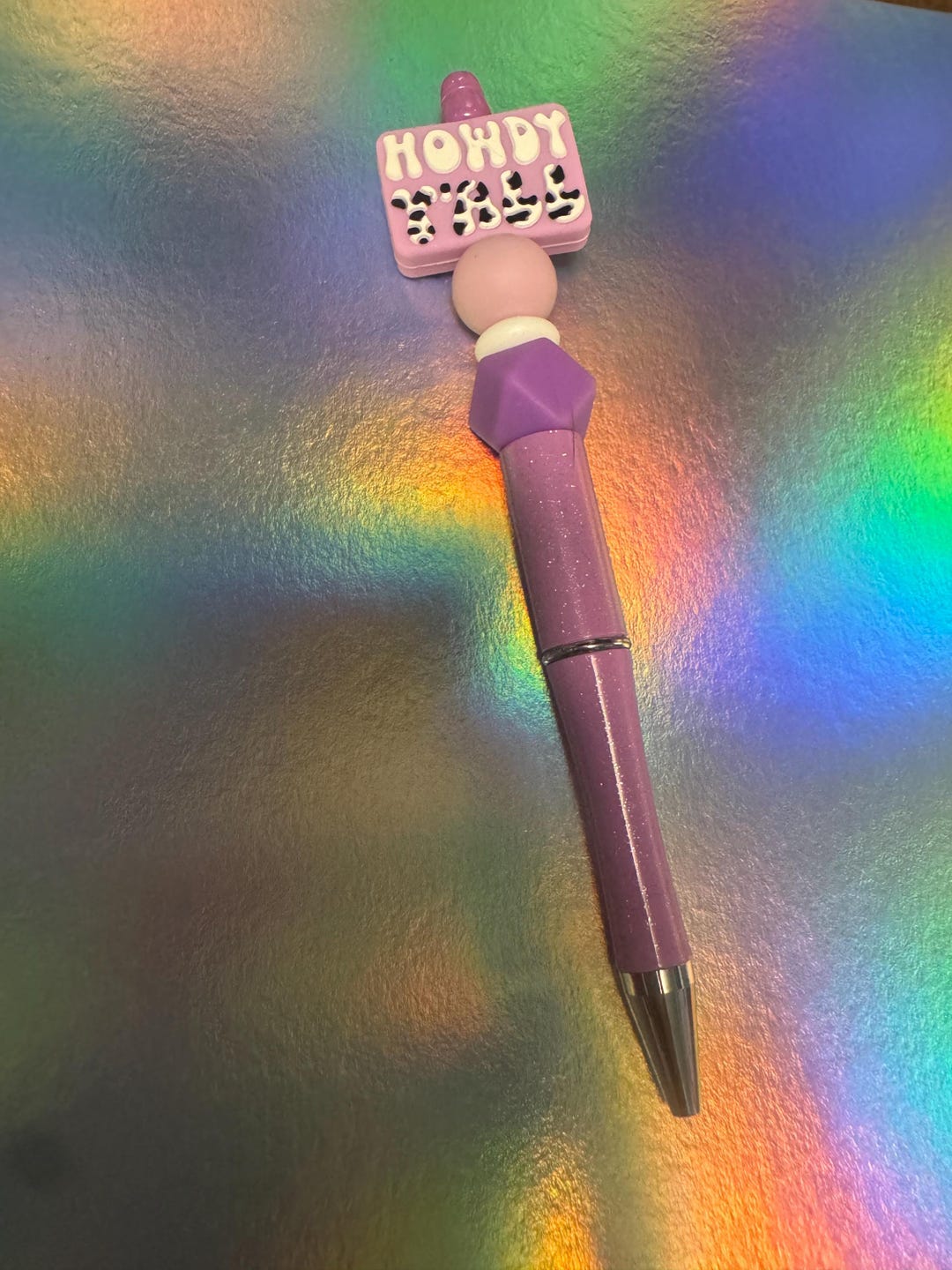 Silicone Western Style Beaded Pen - Etsy