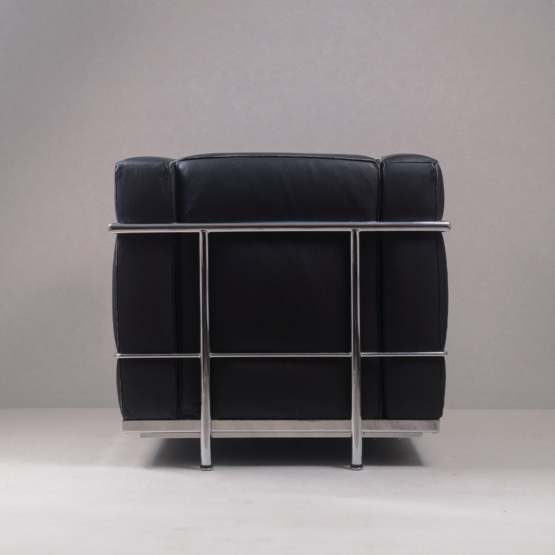 Original LC2 Chair Le Corbusier Alivar Made in Italy - Etsy