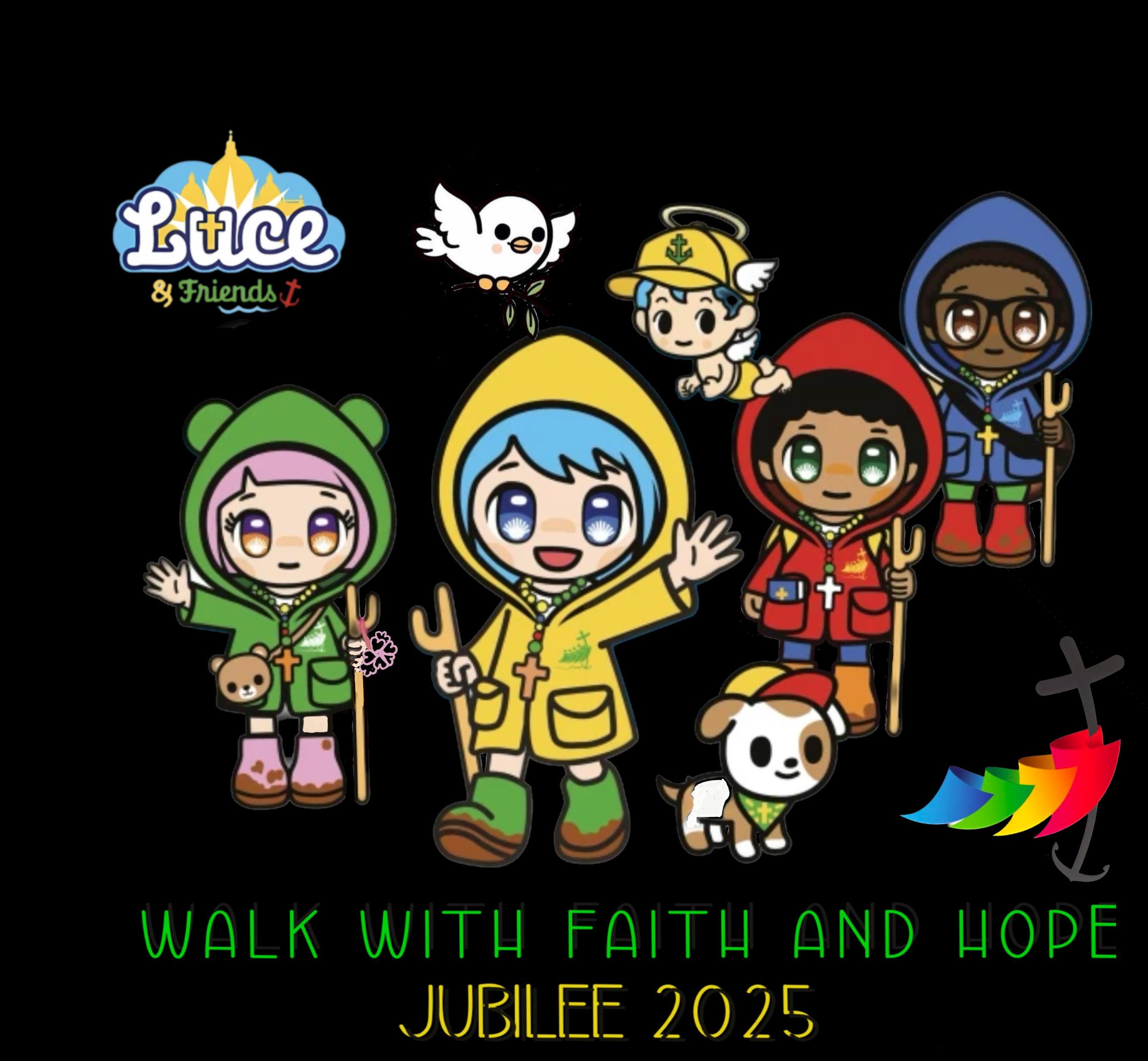 Luce and Friends Jubilee 2025 Digital File, Png Format, Ready for ...