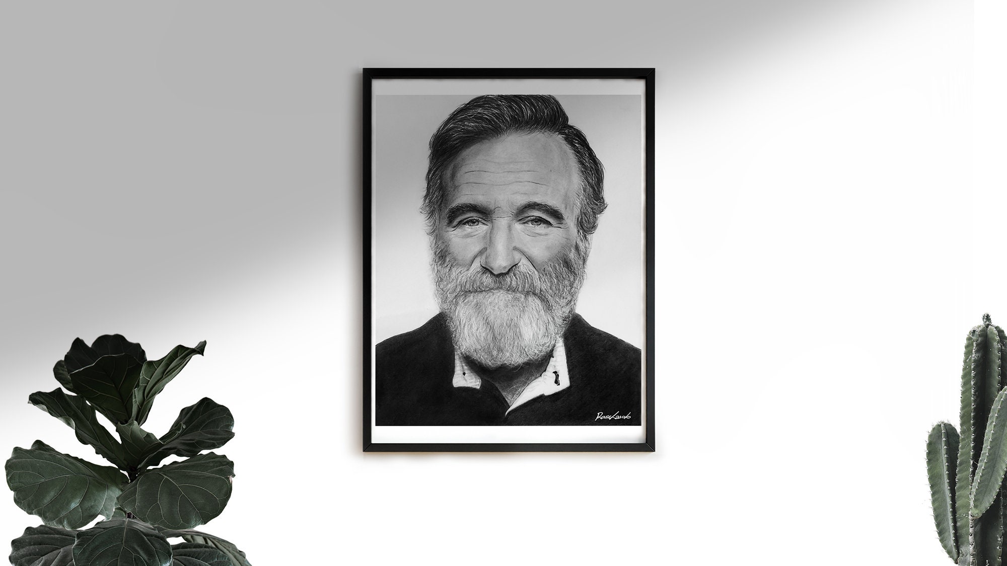 Robin Williams Portret Tekening