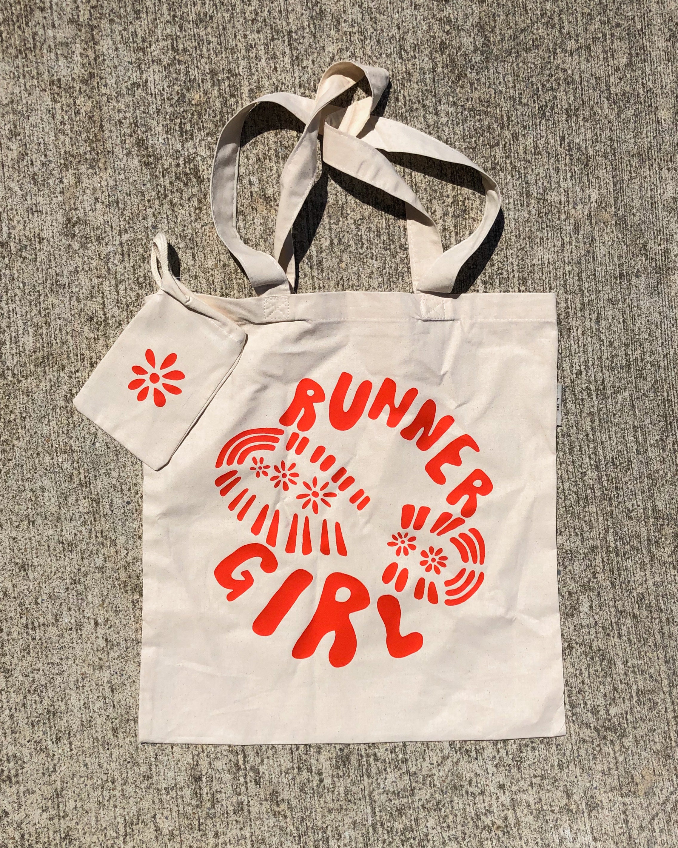 Runner Girl Tote - Etsy