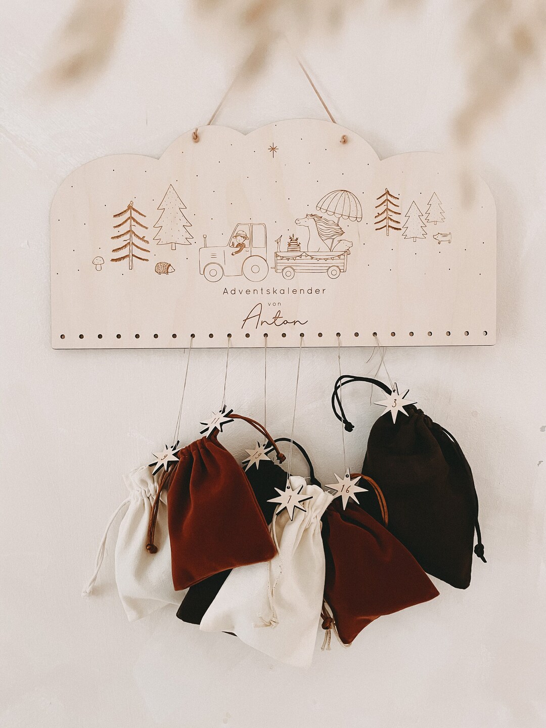 Tractor Advent Calendar - Etsy