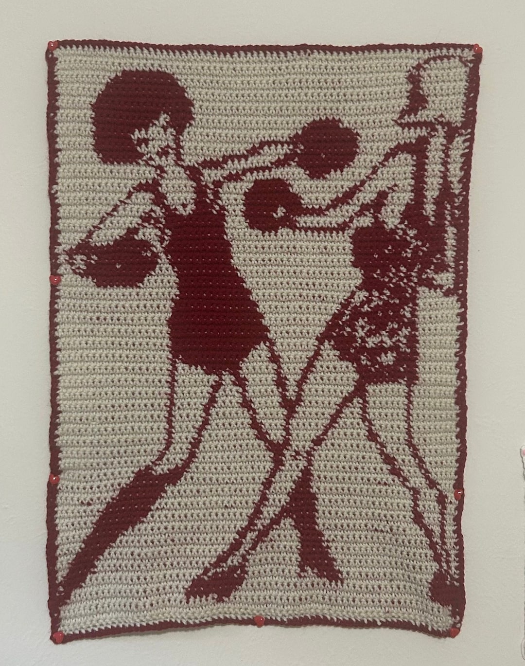 Vintage Style Boxer Crochet Tapestry Pattern - Etsy