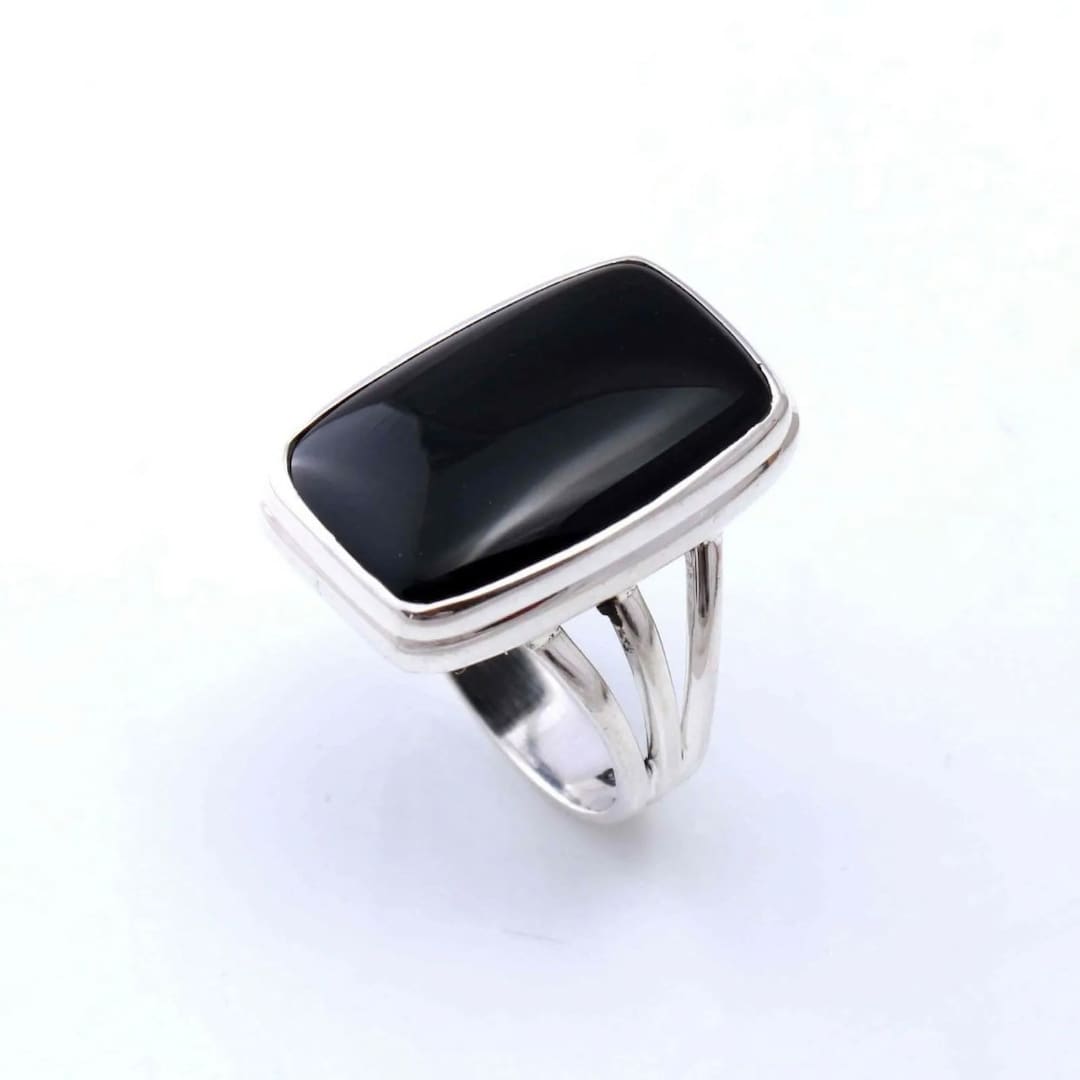 Natural Aqeeq Rings Yemeni Aqeeq Ring Women, Handmade Agate Ring ...