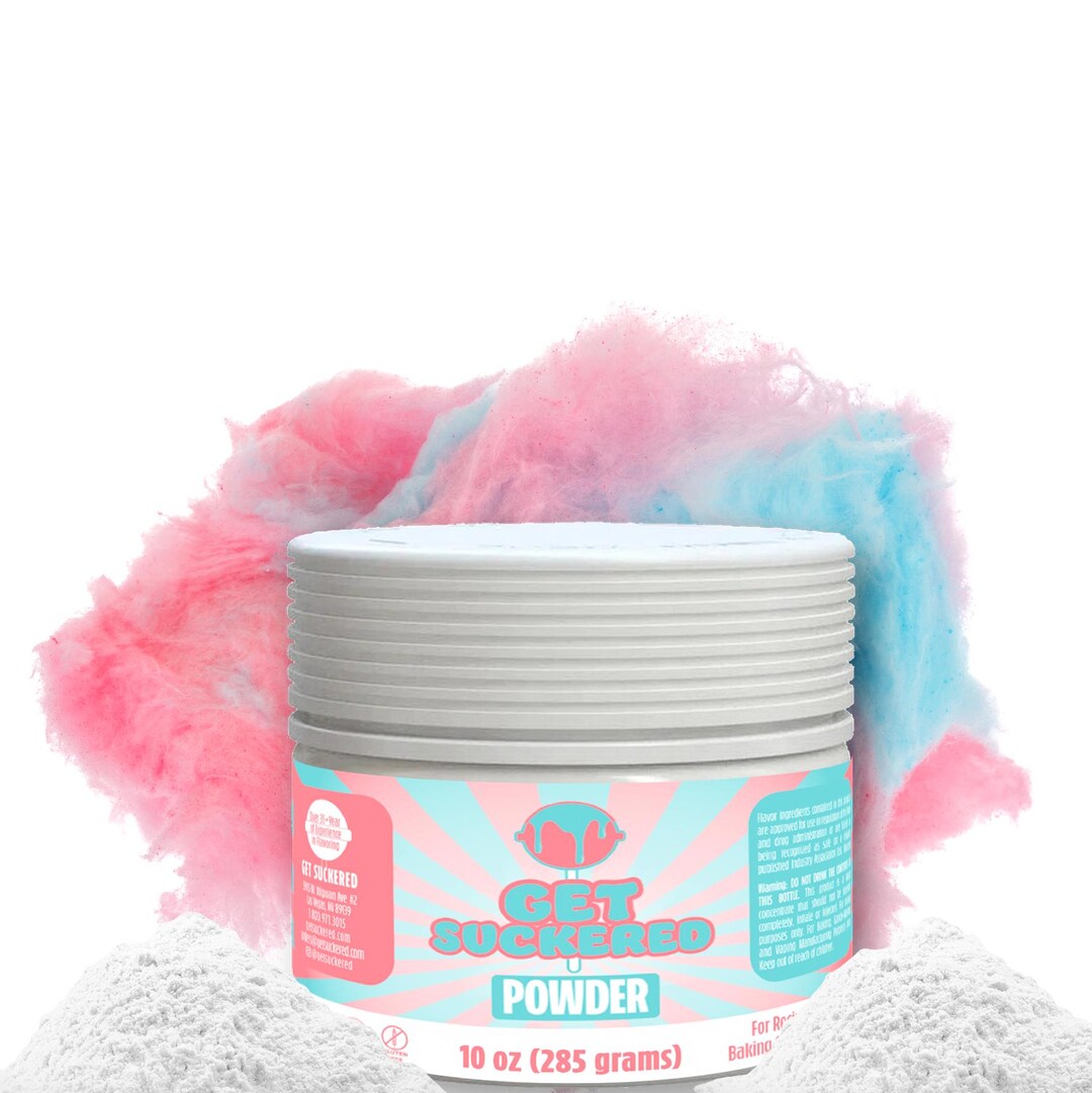 Cotton Candy Flavored Powder - Etsy
