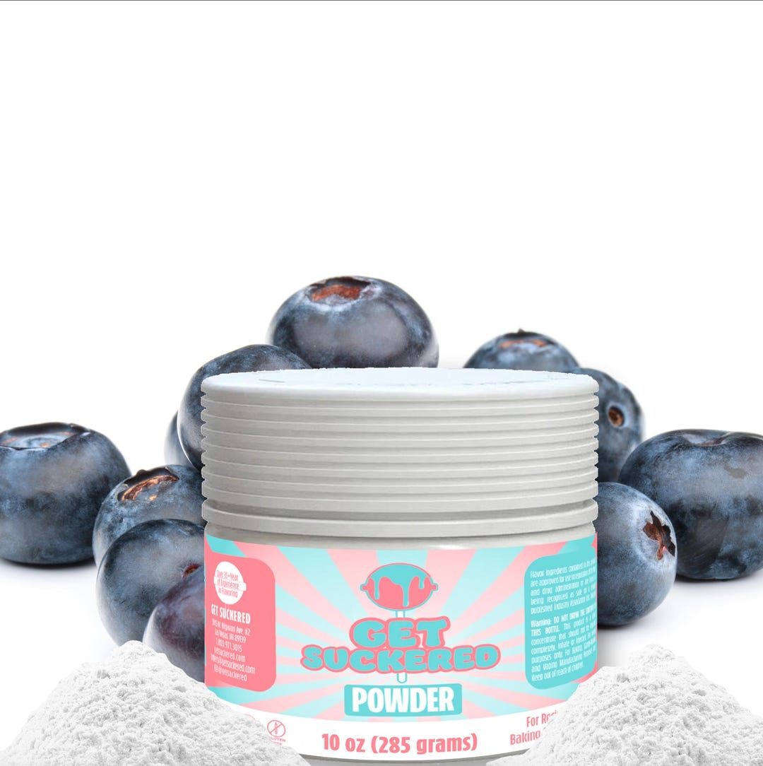Huckleberry Heaven Flavored Powder - Etsy