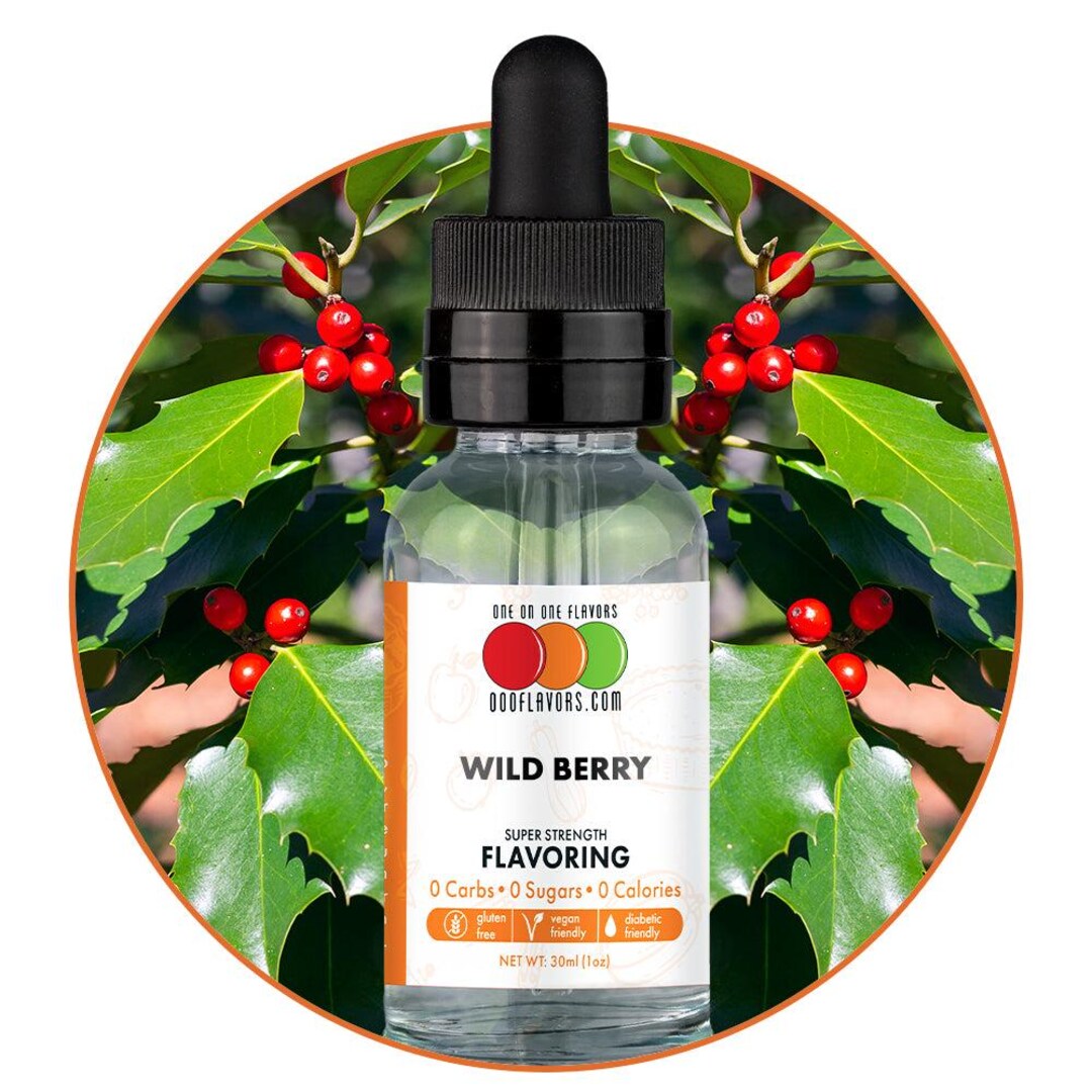 Wild Berry Flavored Liquid Concentrate - Etsy