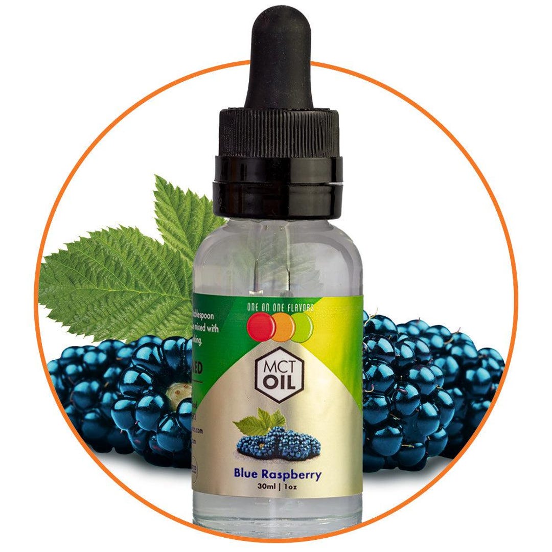Natural Blue Raspberry MCT Concentrated Flavored Oil unsweetened - Etsy