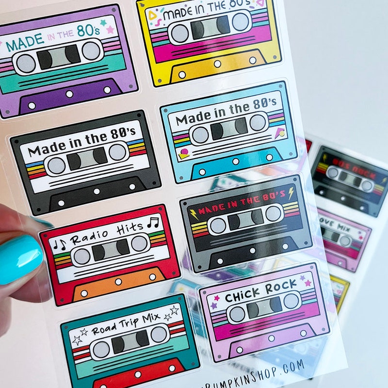 Cassette Labels - Etsy