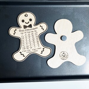 Gingy Conversion Chart, Wood Magnet - Etsy