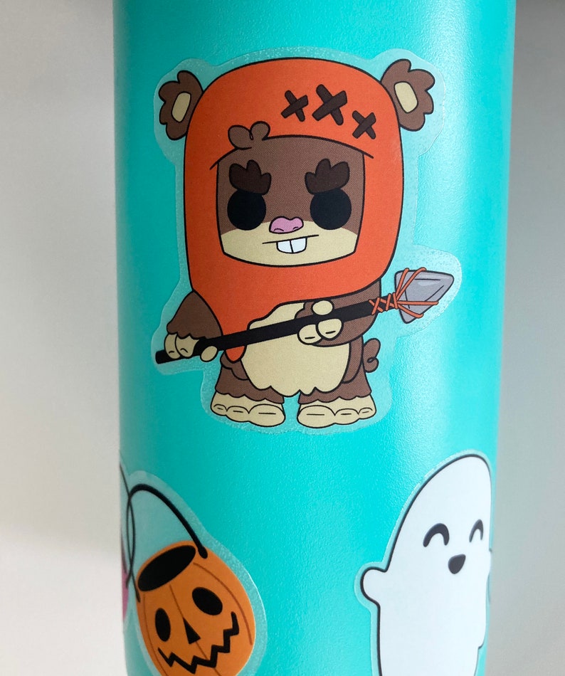 Wicket the Ewok Decal Sticker Starwars the Moon of Endor | Etsy