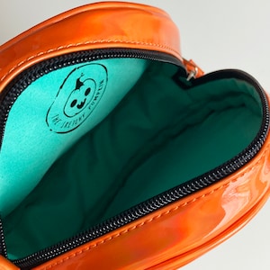 Jack O'lantern Round Bags, Halloween, Pumpkin, Faux Leather, Spooky ...
