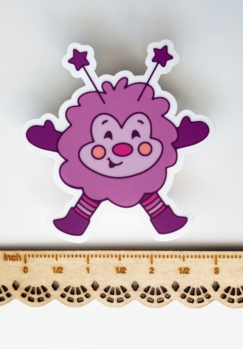Violet Sprite Vinyl Decal Purple Rainbow Brite Kawaii - Etsy