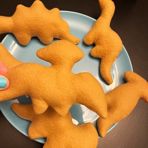 Dino Nugget Pattern Files, Digital Download, Sew, Fabric, Projects ...