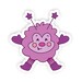 Violet Sprite Vinyl Decal, Purple Rainbow Brite, Kawaii, Sticker ...