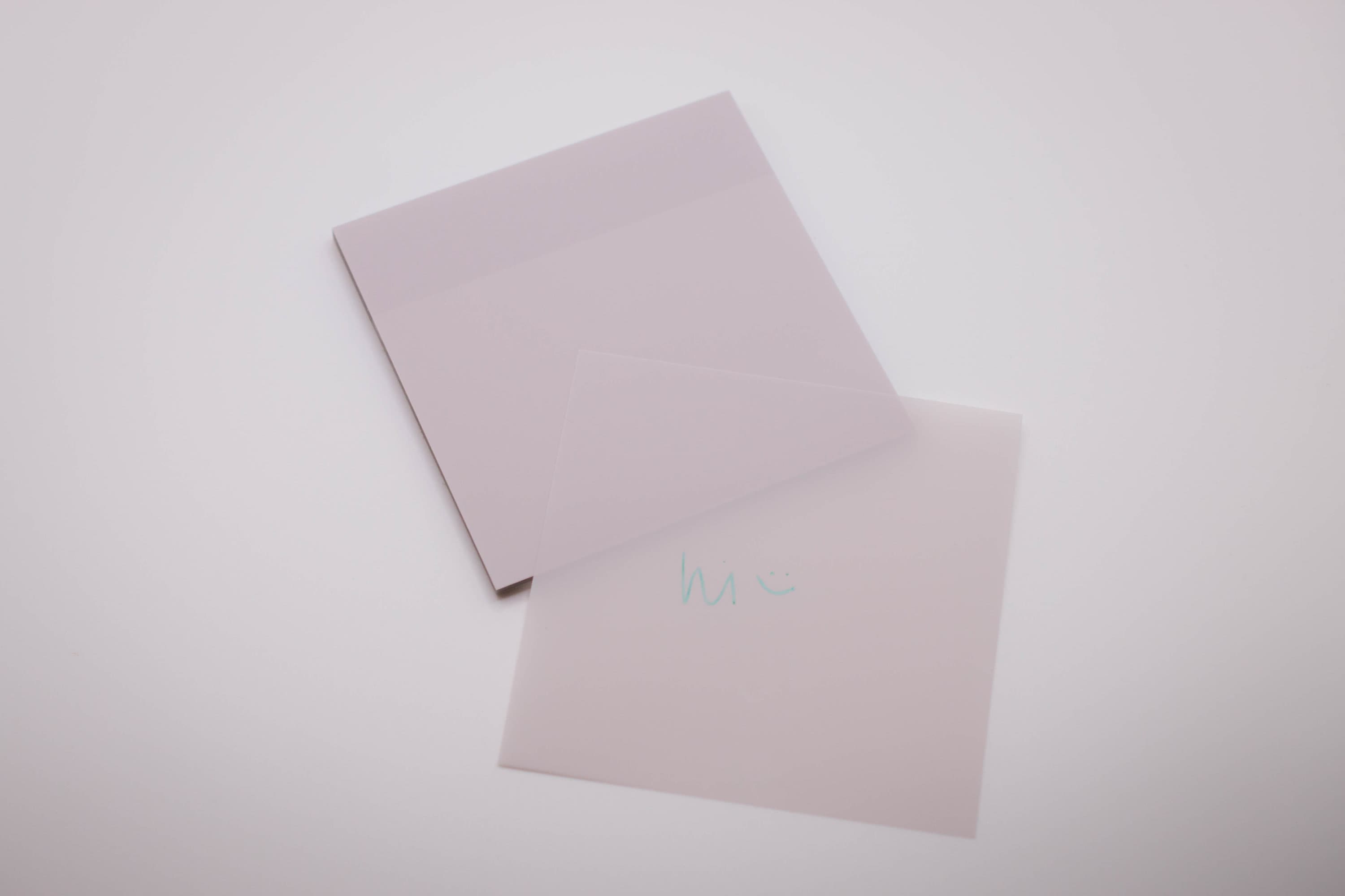 Transparent Sticky Notes, Annotating Sticky Note Pad, Study Note Pad ...