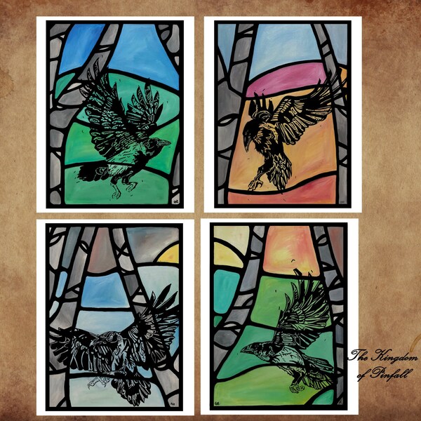 Tetraptych Art - Etsy