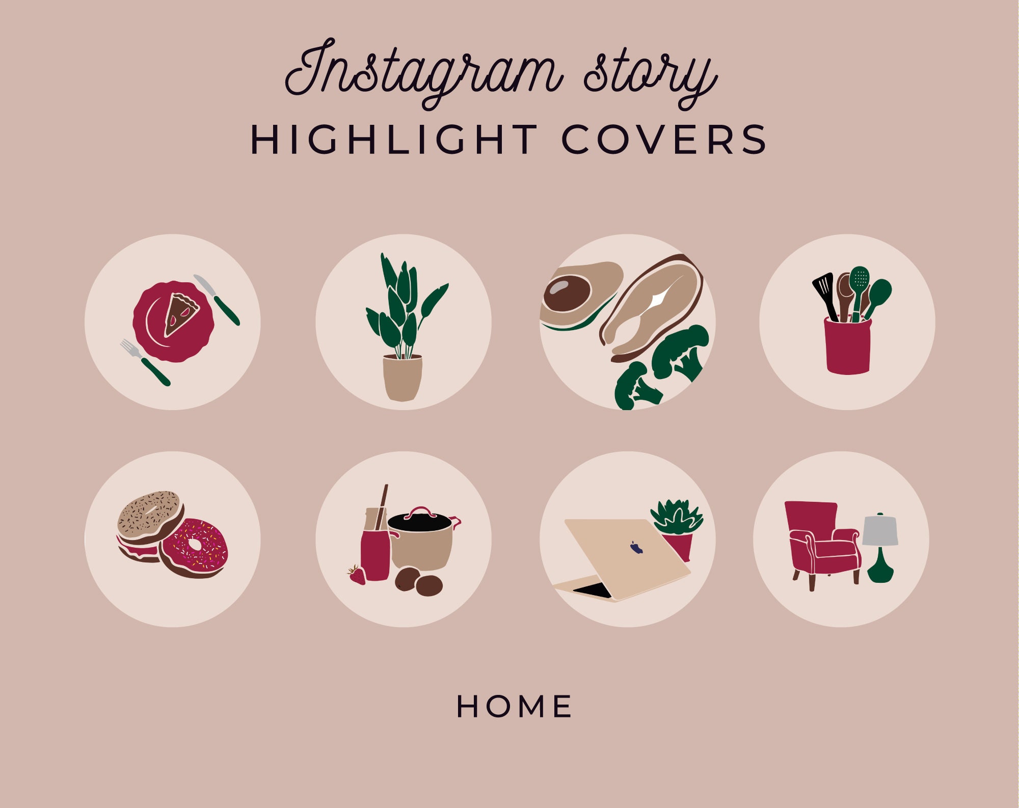 30 Black Girl IG Covers Instagram Highlight Covers Lifestyle IG ...
