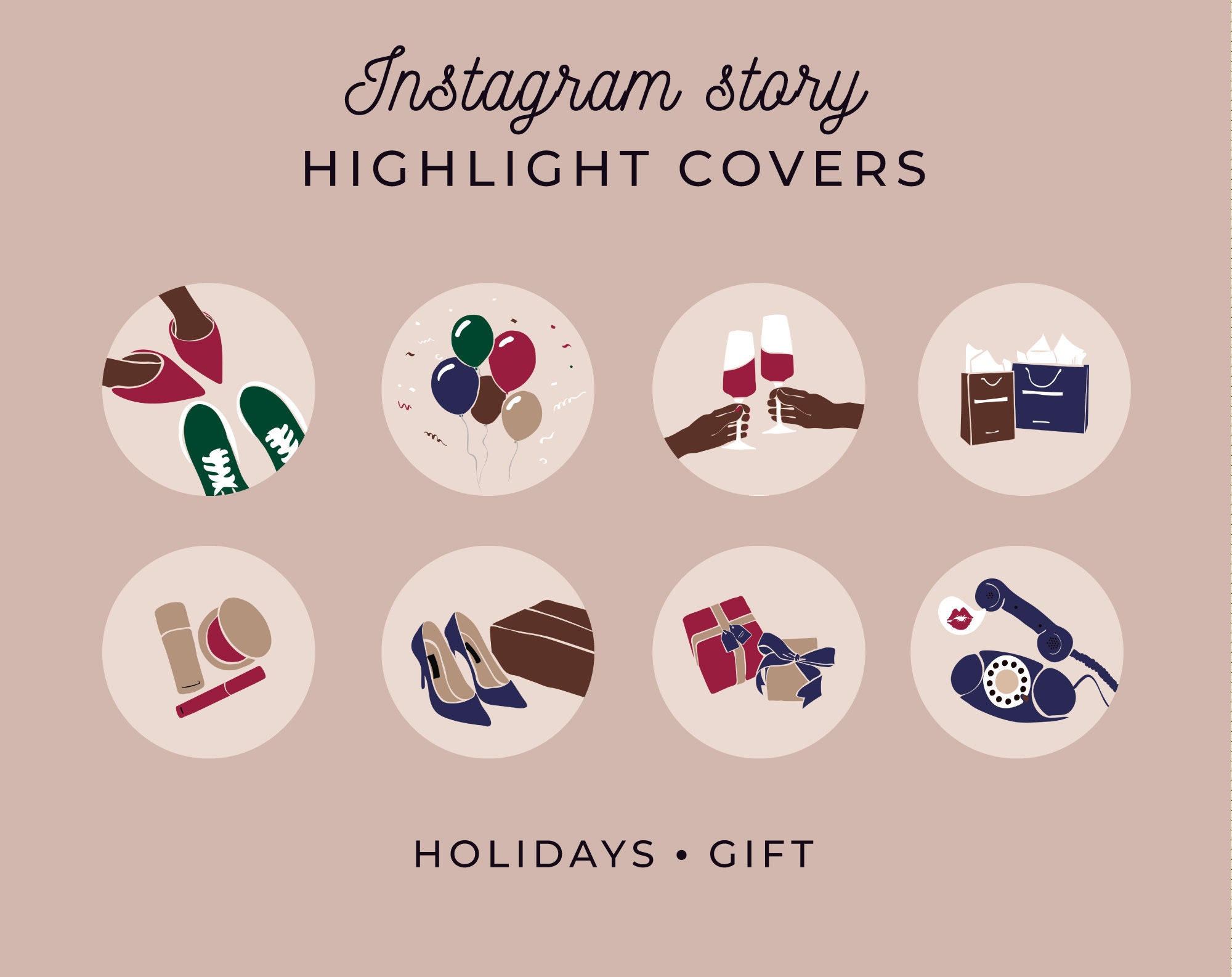 30 Black Girl IG Covers Instagram Highlight Covers Lifestyle IG ...