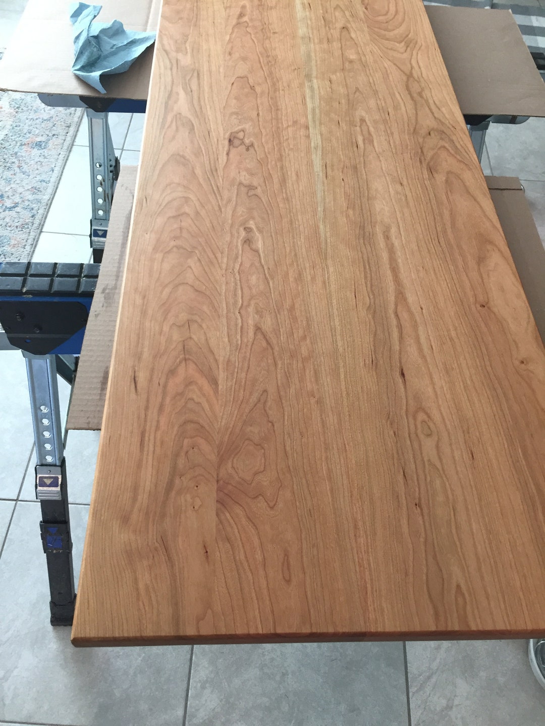 Solid American Cherry Table Top | Solid Cherry Desk Top | Thick Top ...