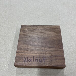 Hardwood Samples | White Oak | Cherry | Walnut | Maple - Etsy