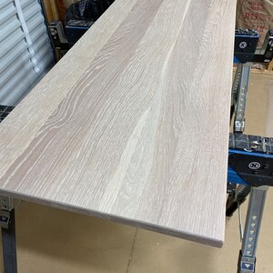 Solid White Oak Table Tops Solid White Oak Desk Tops Thick Top Custom ...