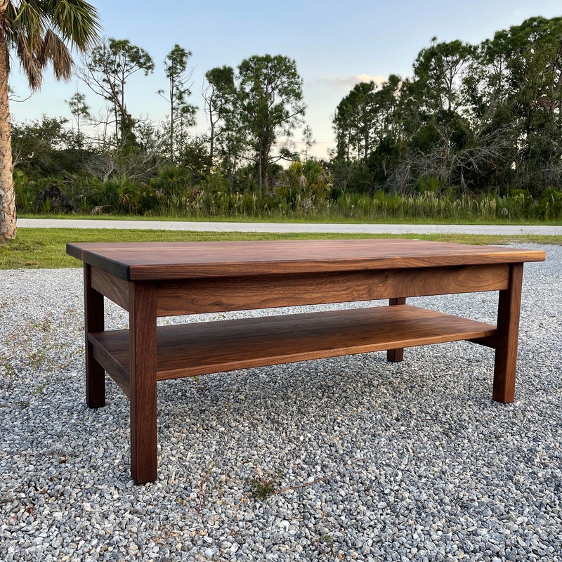 Walnut Coffee Table - Etsy