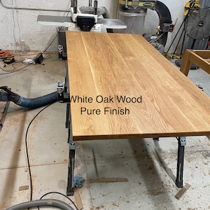 Solid White Oak Table Tops | Solid White Oak Desk Tops | Custom Ordered ...