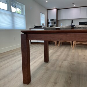 Parsons Table | Solid Walnut Table | Solid Walnut Parsons Table ...