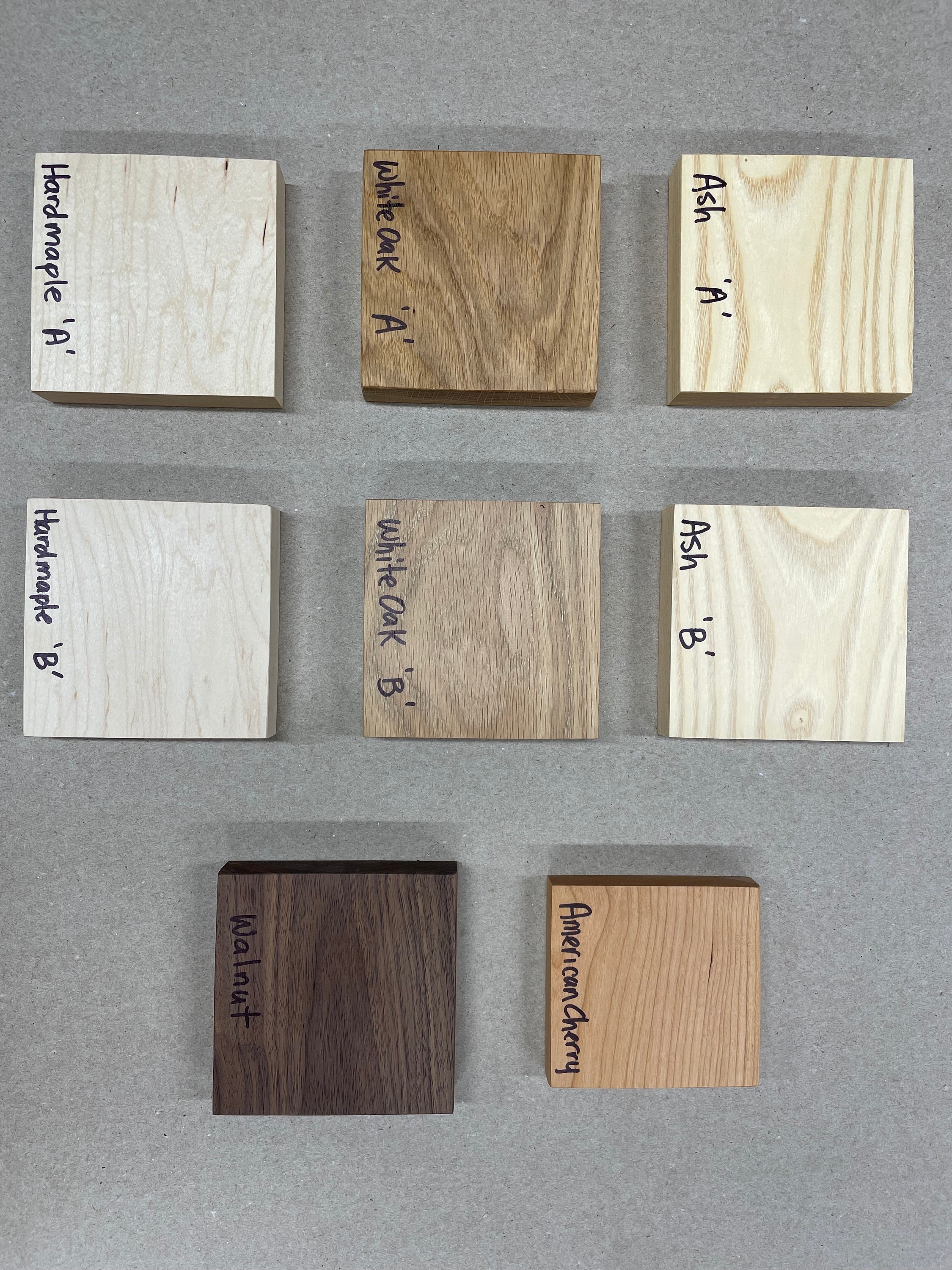 Ash Wood Stain Color Samples American Walnut (W) Stain On Ash Wood